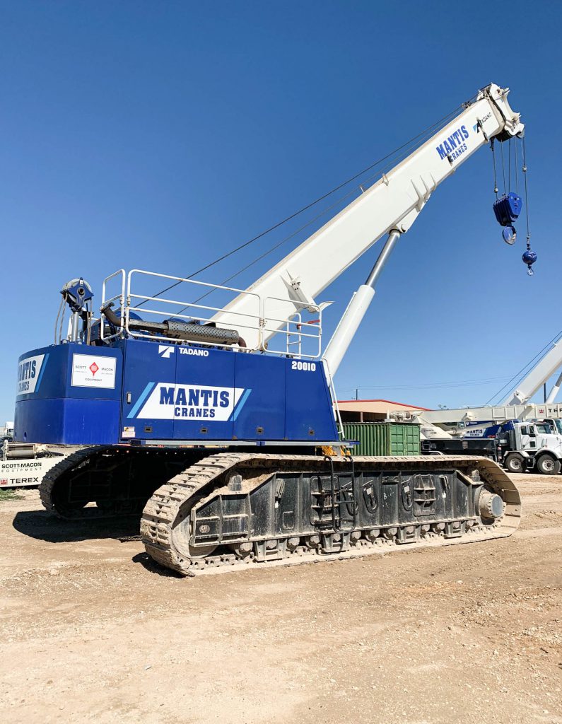 TADANO MANTIS 20010 HYDRAULIC CRAWLER CRANE | Scott-Macon Equipment